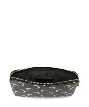 MARINE SERRE Printed Zipper Storage Bag