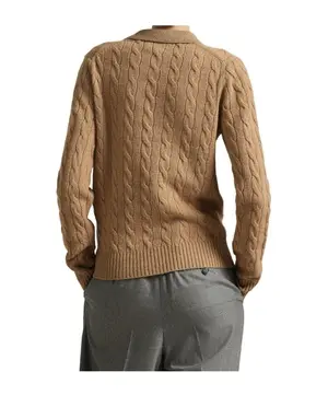 Polo Ralph Lauren Cable Knit Polo Sweater