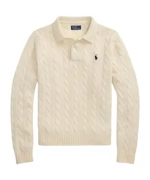 Polo Ralph Lauren Ralph Lauren Cable Knit Polo Sweater