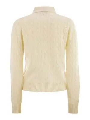 Polo Ralph Lauren Ralph Lauren Cable Knit Polo Sweater