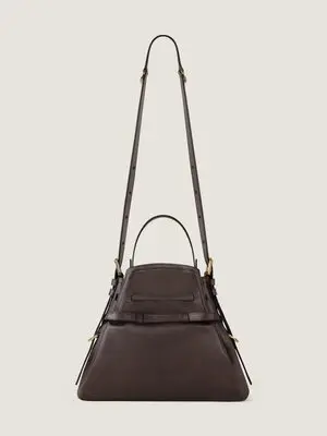 Givenchy Small Voyou Bucket Bag In Shiny Leather