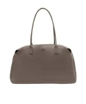 COURREGES Courrèges Xxl Strip Shoulder Bag - Light Mocha