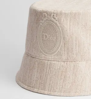 Dior Dioriviera Medaillon Teddy-d Small Brim Bucket Hat