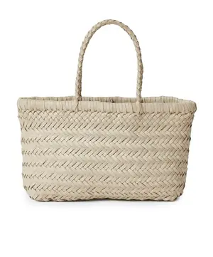 Dragon Diffusion Mini Flat Gora Basket - Pearl
