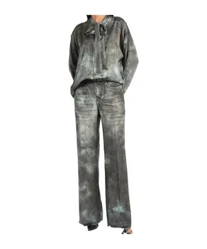 Pinko Ballata Trompe L'oeil Twill Pants