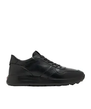TOD'S Round-toe Low-top Sneakers - Black