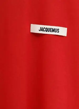 Jacquemus Logo Patch Crewneck T-shirt