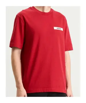 Jacquemus Logo Patch Crewneck T-shirt