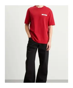 Jacquemus Logo Patch Crewneck T-shirt