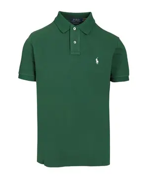 Polo Ralph Lauren Logo-embroidered Mesh Polo Shirt