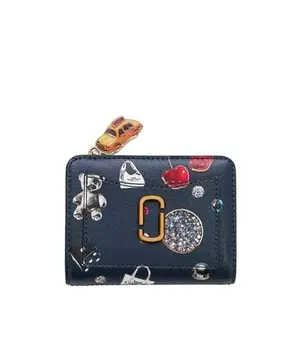 Marc Jacobs Trinket Utility Snapshot Mini Compact Wallet