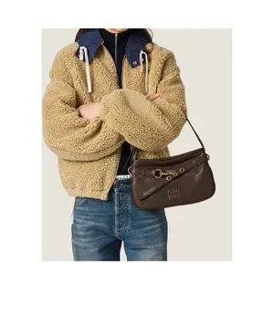 Miu Miu Aventure Nappa Leather Bag