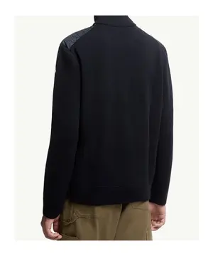 Moncler Padded Zip-up Cardigan - Navy