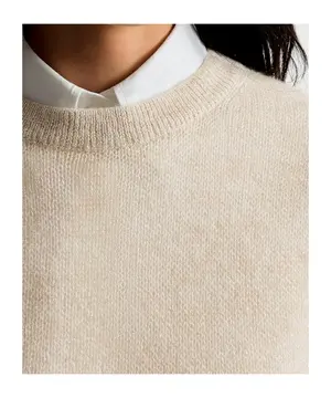 Brunello Cucinelli Sparkling Mohair And Wool Knit Vest - Ivory