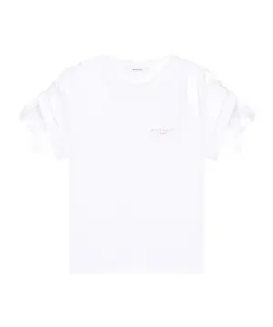 Givenchy Crew Neck Short-sleeved T-shirt - White