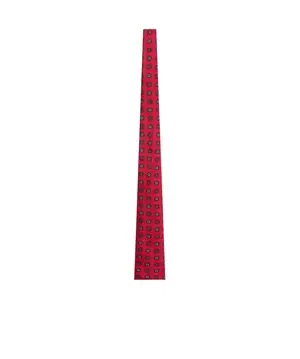 Celine Tie In Silk - Red