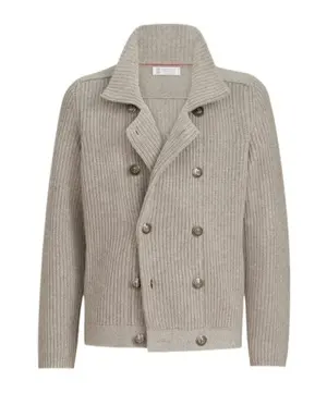 Brunello Cucinelli Mariner Cardigan - Light Brown