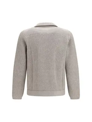 Brunello Cucinelli Mariner Cardigan - Light Brown