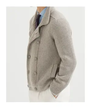 Brunello Cucinelli Mariner Cardigan - Light Brown