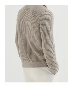Brunello Cucinelli Mariner Cardigan - Light Brown