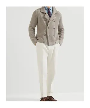 Brunello Cucinelli Mariner Cardigan - Light Brown