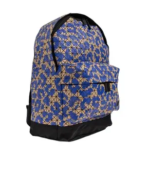 Issey Miyake Geometric Pattern Backpack