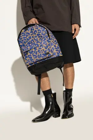 Issey Miyake Geometric Pattern Backpack