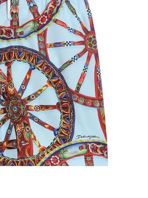Dolce & Gabbana Drawstring Swim Trunks