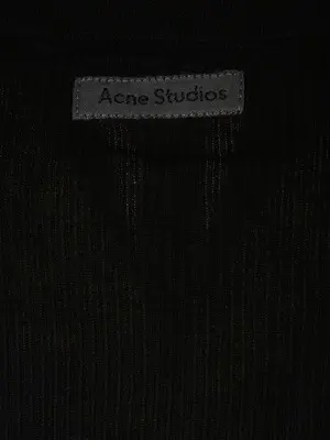Acne Studios Sheer Buttoned Cardigan