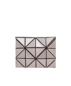 Issey Miyake Geometric Panel Wallet - Pink