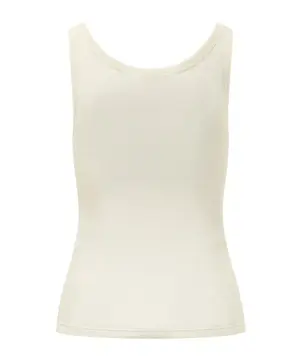 Versace Embellished Ribbed Sleeveless Top