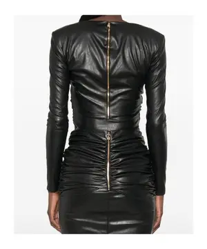 Elisabetta Franchi Knot Detailed Bodysuit