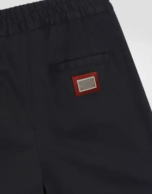 Dolce & Gabbana Cotton-gabardine Bermuda Shorts
