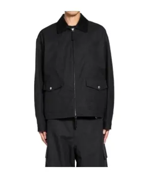 Comme Des Garçons Zipper Casual Jacket - Black