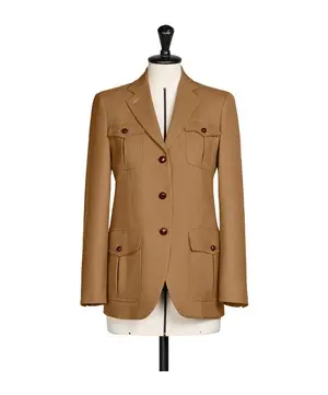 Max Mara Long-sleeved Jacket - Camel