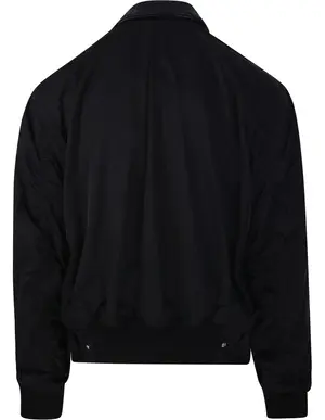 Bottega Veneta Intrecciato Collar Bomber Jacket