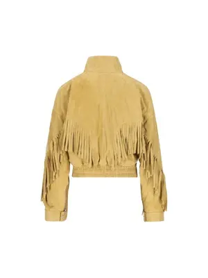 Celine High Neck Long Sleeve Casual Jacket