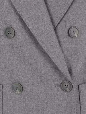 Max Mara Long-sleeved Tailored Blazer With Patch Pockets