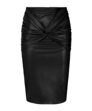 Elisabetta Franchi Draped Skirt - Black