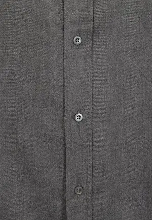 Brunello Cucinelli Herringbone-weave Long-sleeve Shirt - Grey