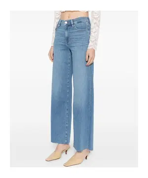 FRAME Wide-leg Jeans