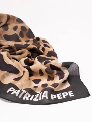Patrizia Pepe Leopard-print Scarf