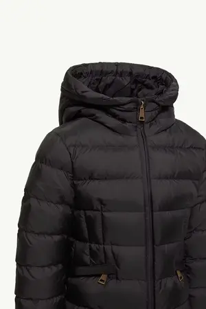 Moncler Avoce Hooded Down Jacket - Black