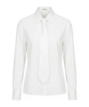 Brunello Cucinelli Long-sleeved Shirt - White