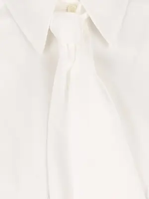 Brunello Cucinelli Tie-detail Long-sleeve Shirt