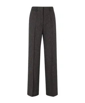 Erika Cavallini Striped Casual Trousers - Regimenatale