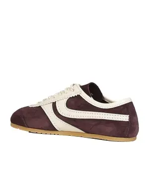 Dries Van Noten Suede Panel Low-top Sneakers