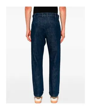 Jacob Cohen Pleated Straight-leg Jeans