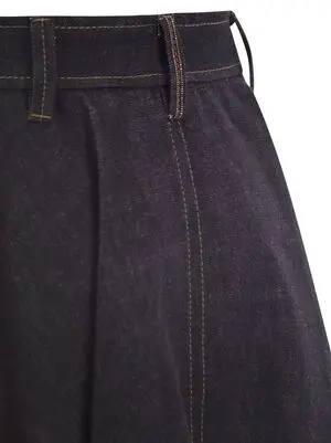 Brunello Cucinelli Monili-embellished Flared Midi Skirt - Black