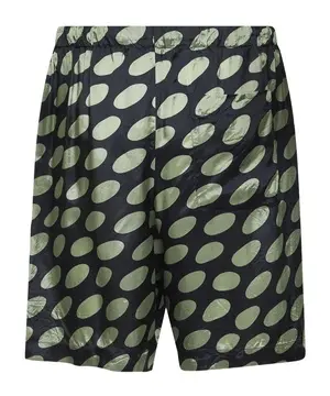 Dries Van Noten Patterned Drawstring Shorts